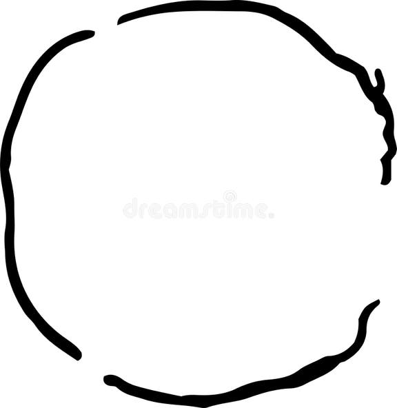 Handwritten Circle Variations Stock Vector - Illustration of success ...