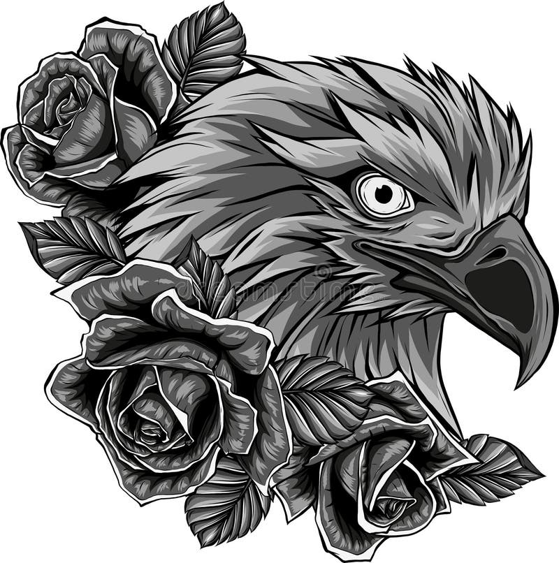 Eagle Roses Stock Illustrations – 229 Eagle Roses Stock Illustrations ...