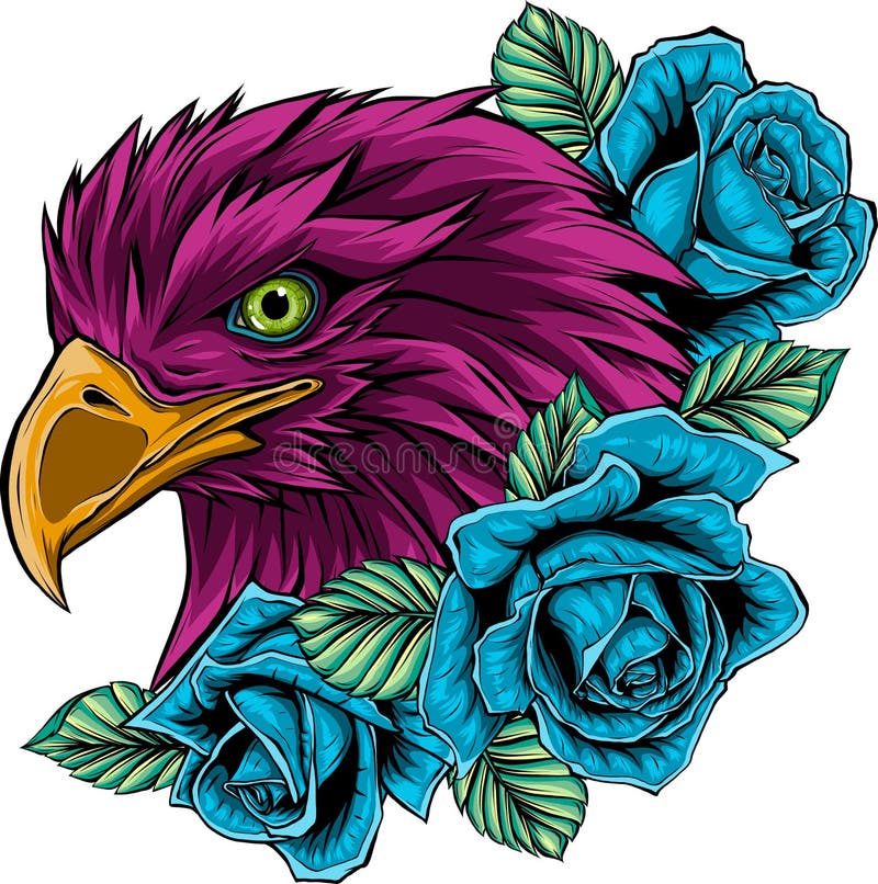 Eagle Roses Stock Illustrations – 229 Eagle Roses Stock Illustrations ...