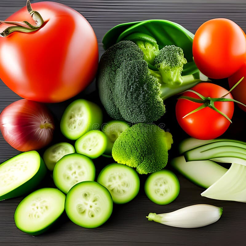 Illustration of Healthy Food Products Stock Illustration - Illustration ...