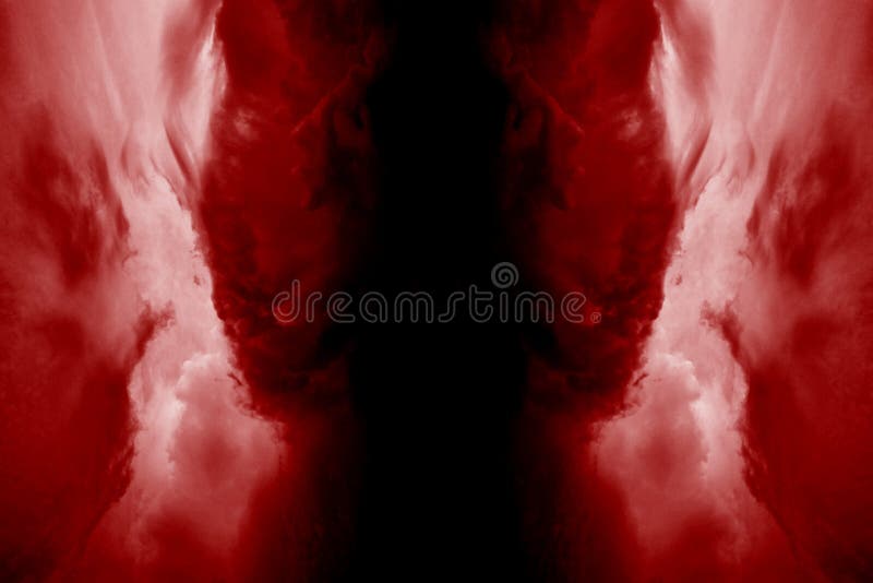 Entrance in to the hell stock photo. Image of fire, horror - 109941732