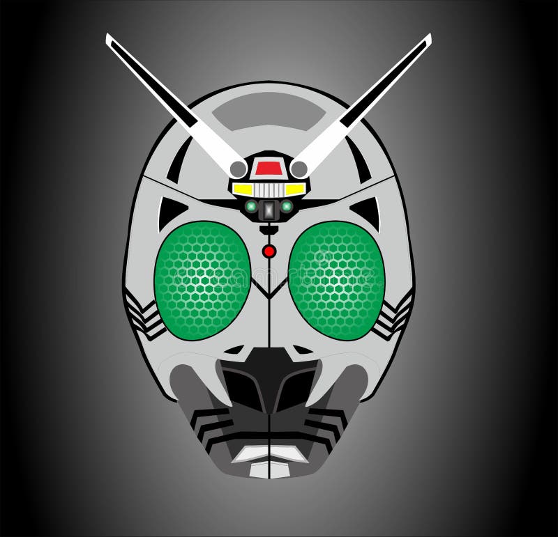 Shadow moon head vector stock vector. Illustration of retangleshadow ...