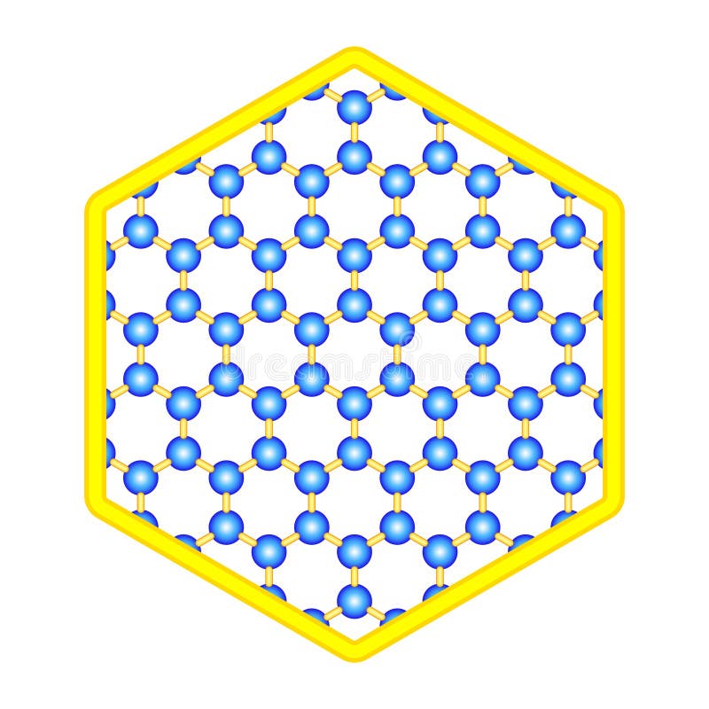 Abstract Hexagon Illustration Stock Vector - Illustration of matrix ...