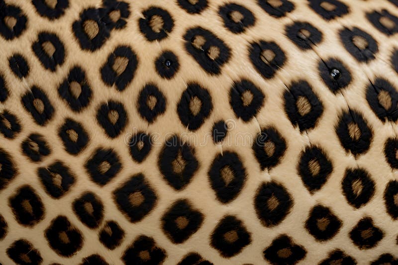Leopard Leather Texture, Featuring Unique Spots and Natural Skin ...