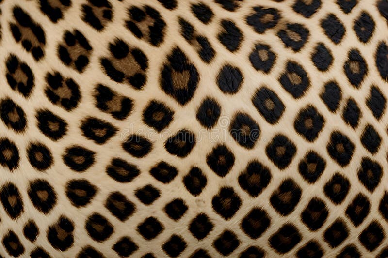 Leopard Leather Texture, Featuring Unique Spots and Natural Skin ...