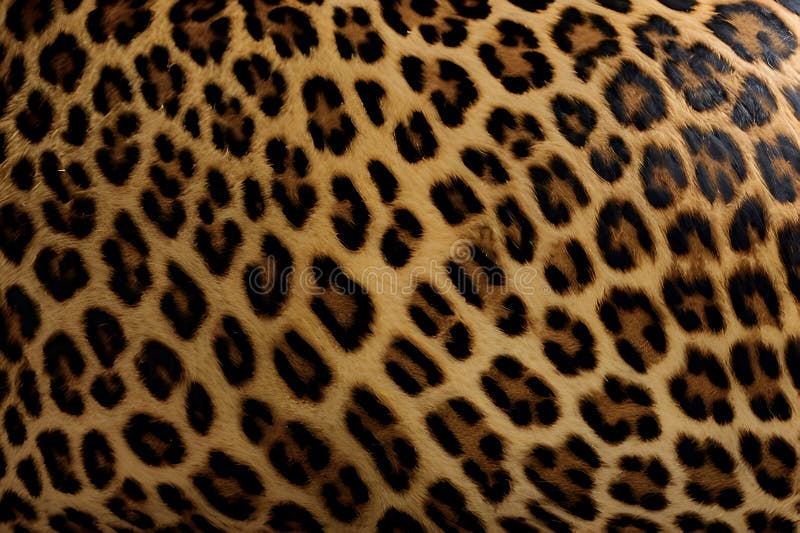 Leopard Leather Texture, Featuring Unique Spots and Natural Skin ...