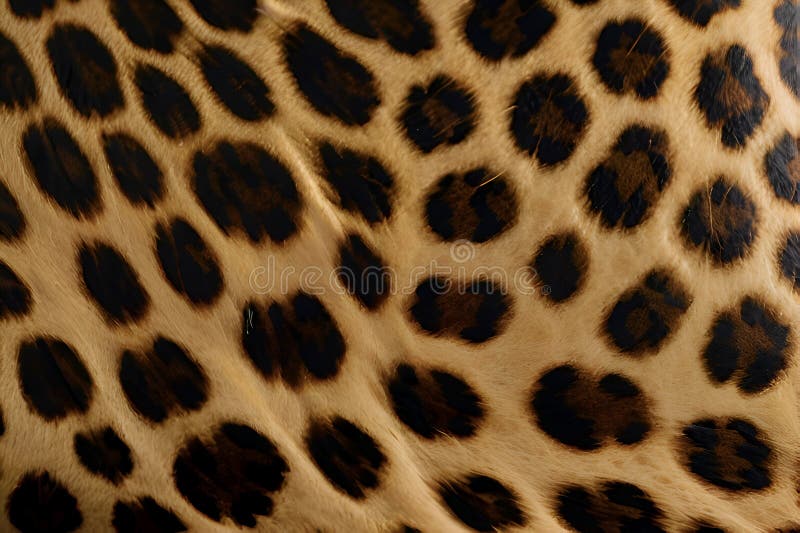 Leopard Leather Texture, Featuring Unique Spots and Natural Skin ...