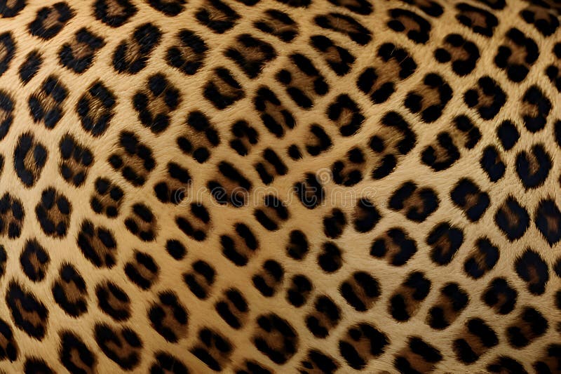 Leopard Leather Texture, Featuring Unique Spots and Natural Skin ...