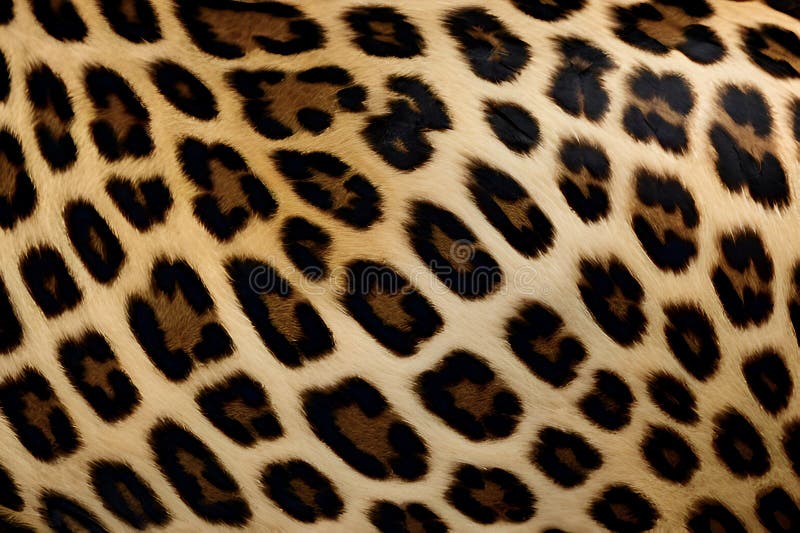 Leopard Leather Texture, Featuring Unique Spots and Natural Skin ...