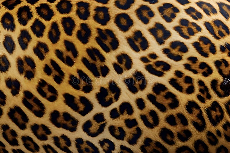 Leopard Leather Texture, Featuring Unique Spots and Natural Skin ...