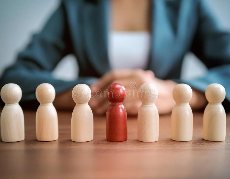 Illustration Highlighting the Process of Candidate Selection and Hiring ...