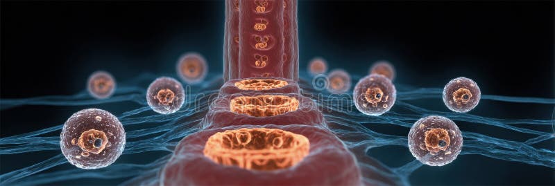 Cross-section Visualization of Spine with Highlighted Nerve Clusters ...