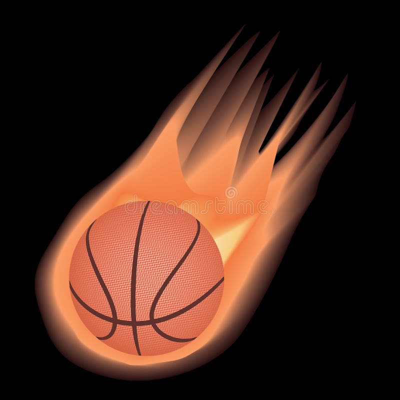 Basketball Hoop Fire Stock Illustrations – 244 Basketball Hoop Fire ...