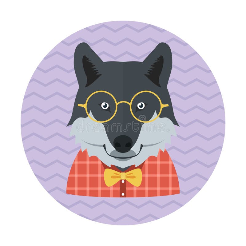 Wolf Nerd Stock Illustrations – 112 Wolf Nerd Stock Illustrations ...