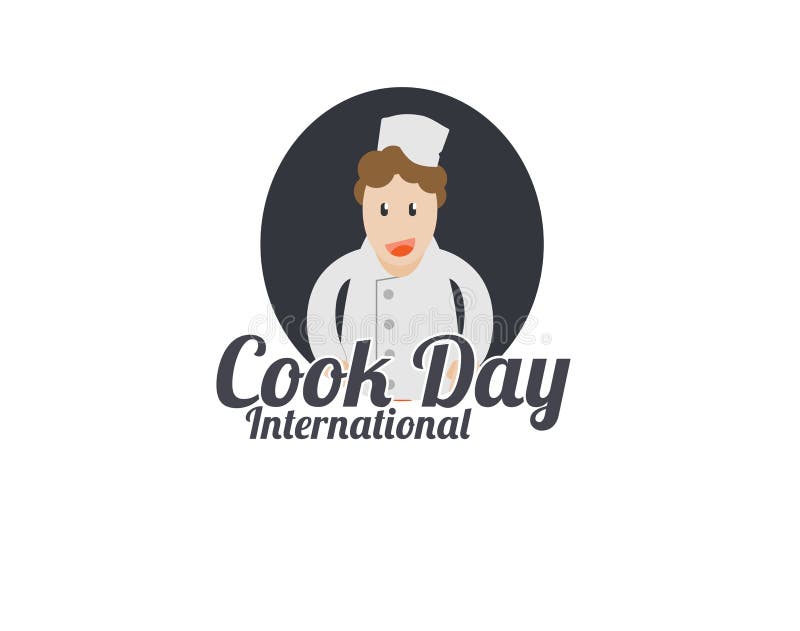 Illustration for the Holiday International Cook Day. Vector. Stock ...