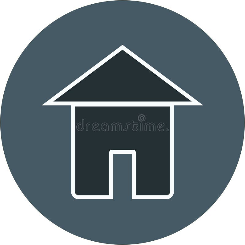 Illustration Home Icon for Personal and Commercial Use. Stock ...