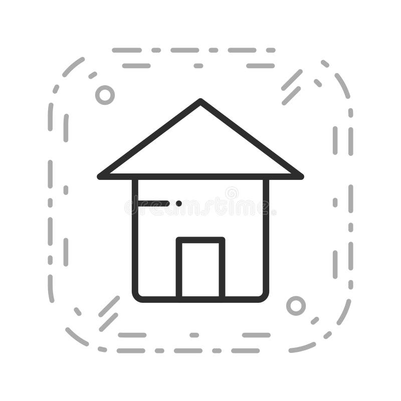 Illustration Home Icon for Personal and Commercial Use. Stock ...