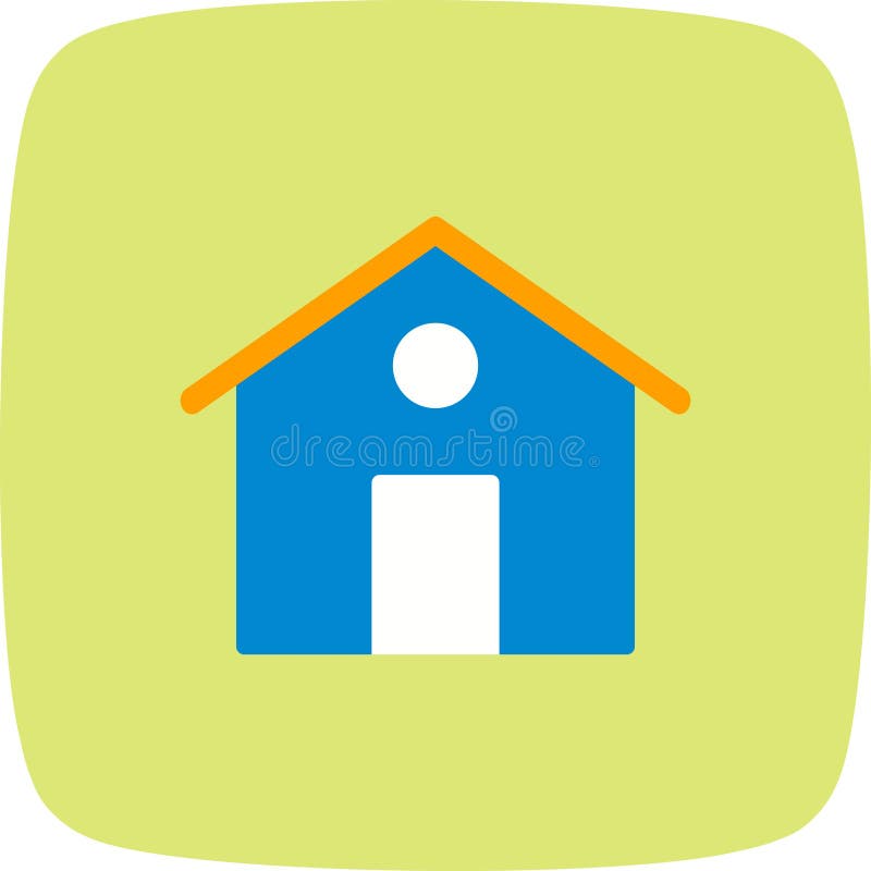 Illustration Home Icon for Personal and Commercial Use. Stock ...