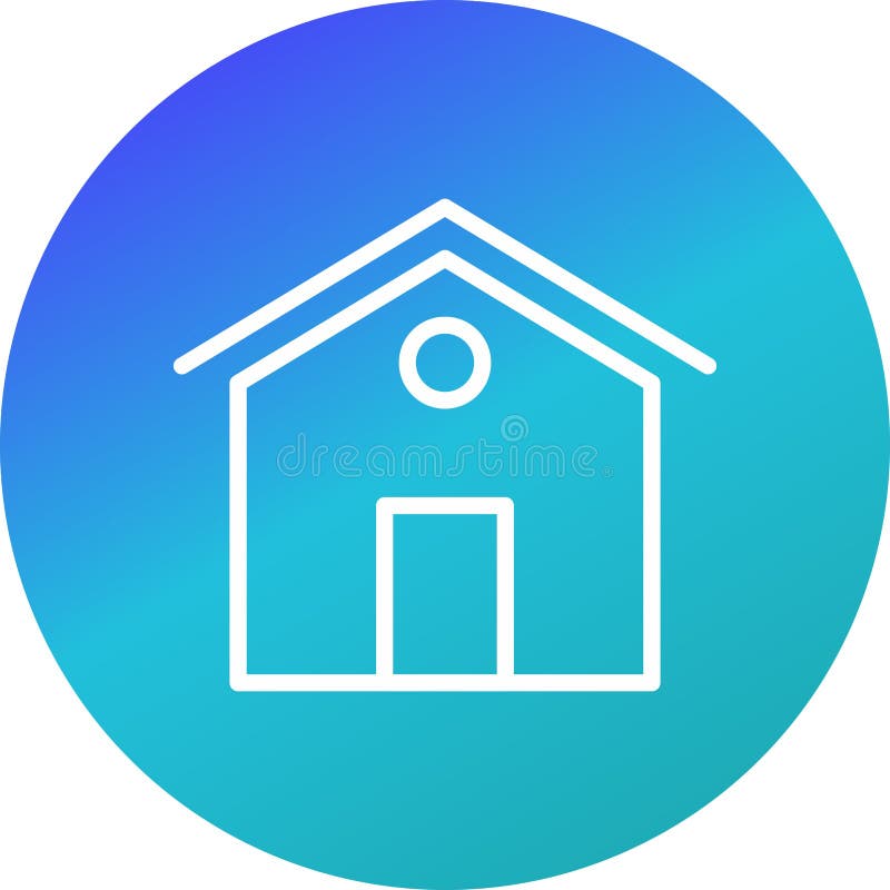 Illustration Home Icon for Personal and Commercial Use. Stock ...