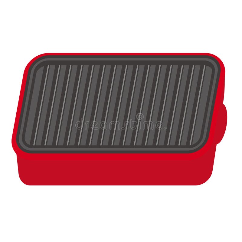 Illustration of Hot plate stock vector. Illustration of stove - 95343380