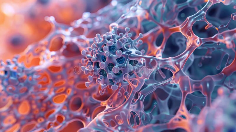 An Illustration of How Cellular Adhesion Molecules Allow for the ...