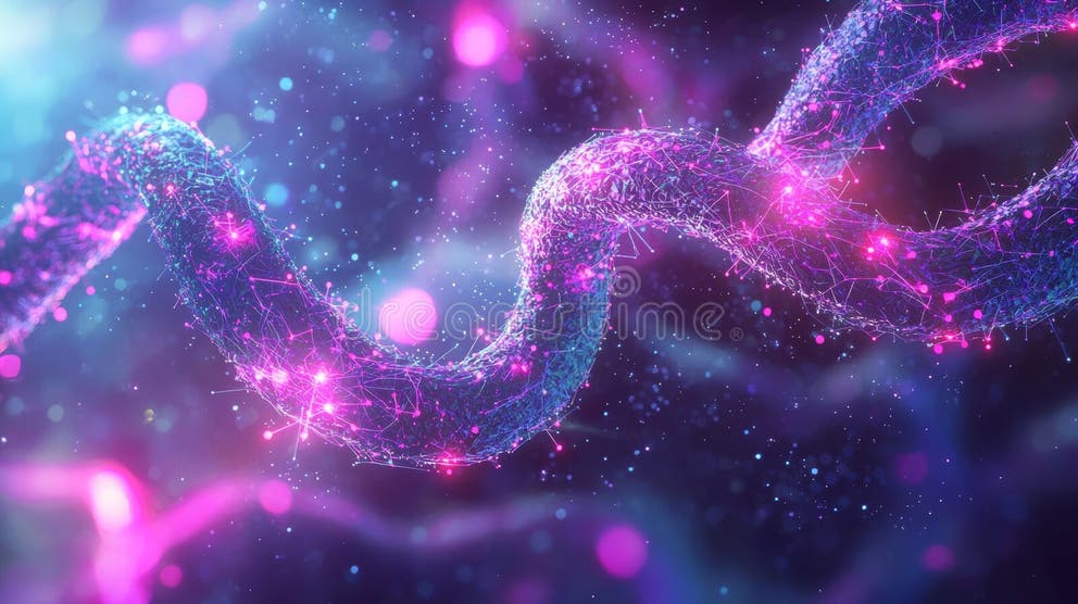 An Illustration of Human Brain Stimulation or Activity Using a Closed ...