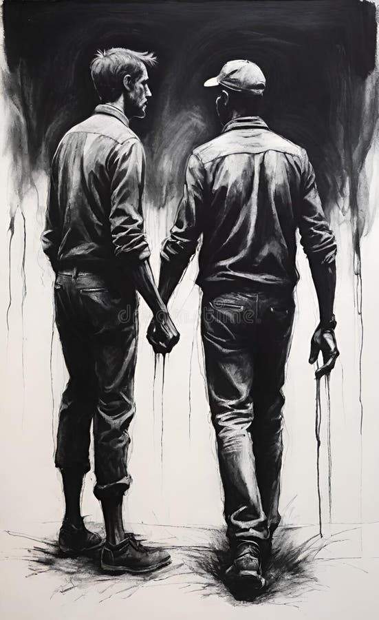 Figures, Silhouettes of People on a Light Background Stock Illustration ...