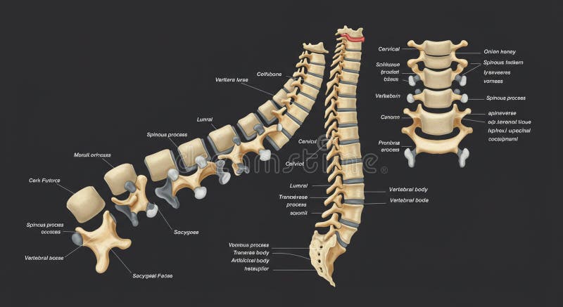 Spinous Processes Stock Illustrations – 107 Spinous Processes Stock ...
