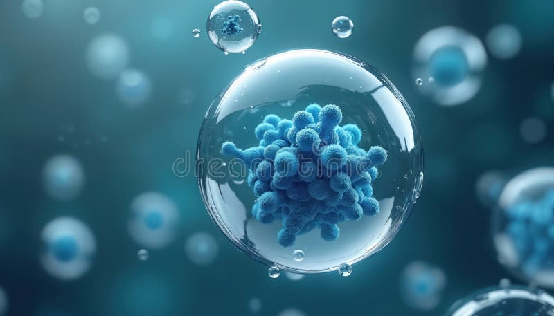 Bubble Science Clipart Science Day Abstract Illustration. Background