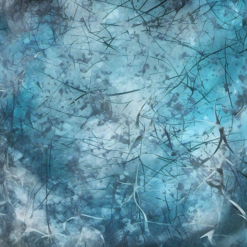 Ice Winter Blue Cracks Background, Abstract, Textures Stock ...