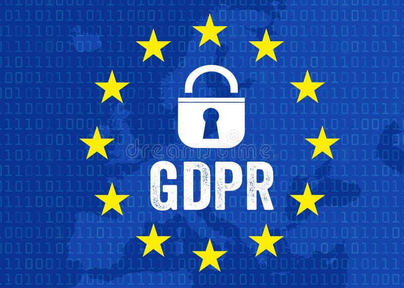 General Data Protection Regulation GDPR DSGVO Stock Illustration ... General Data Protection Regulation GDPR DSGVO Stock Illustration ...