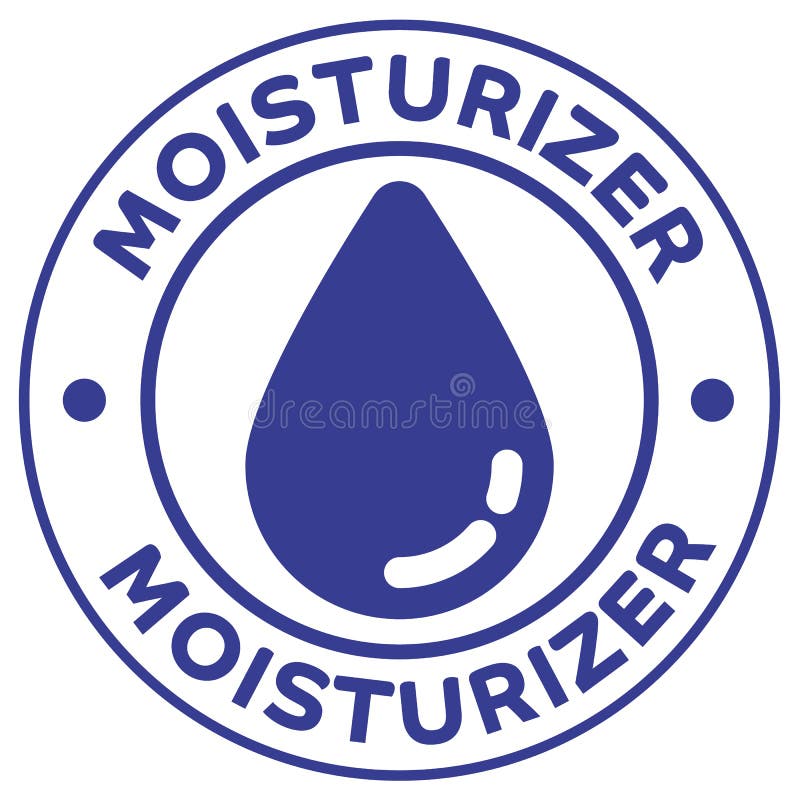 Illustration of Icon, Moisturizer, Hydration. Ideal for Catalogs ...