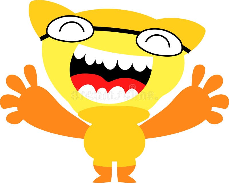 Comic pop monster vector stock vector. Illustration of creatures ...