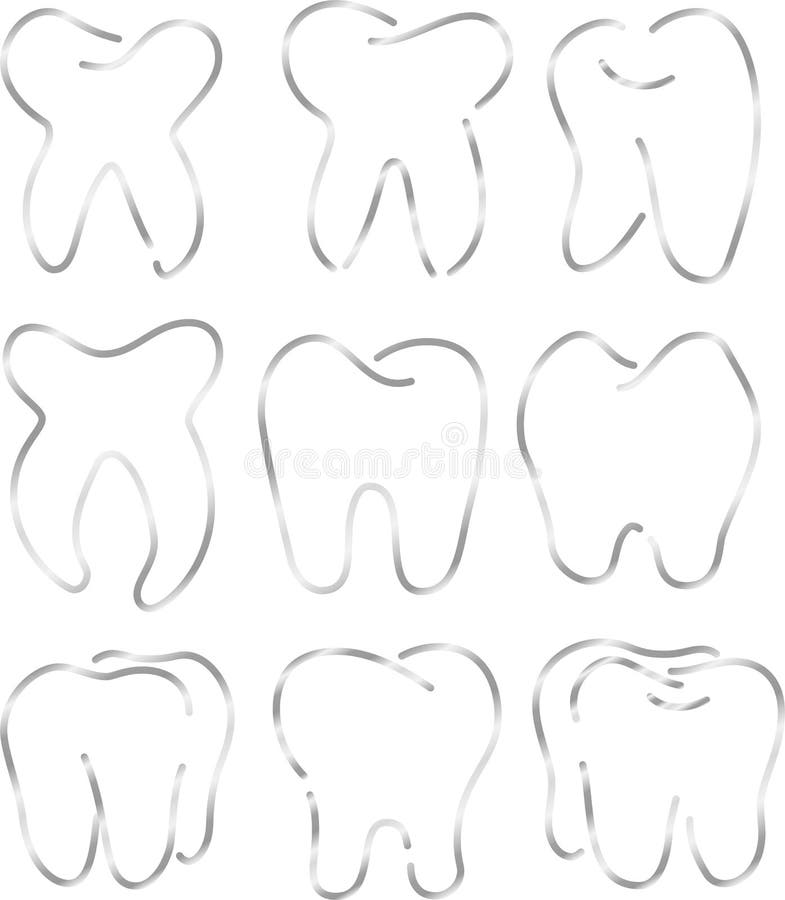 Wisdom Tooth Line Drawing Stock Illustrations – 190 Wisdom Tooth Line ...