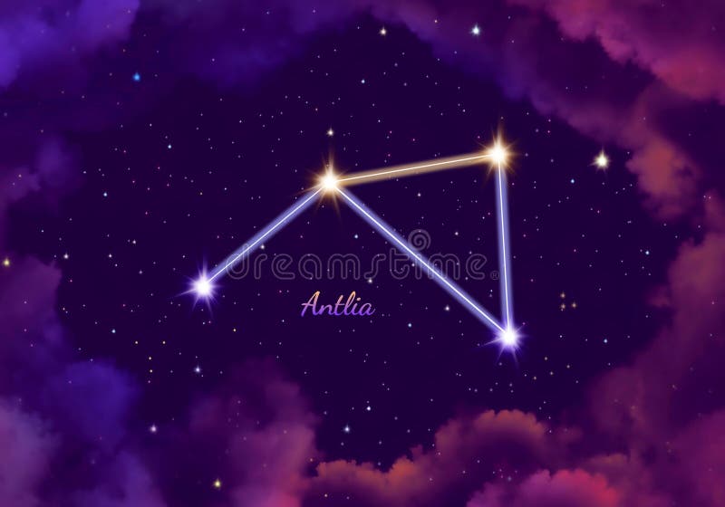 Constellation Antlia Stock Illustrations – 27 Constellation Antlia ...
