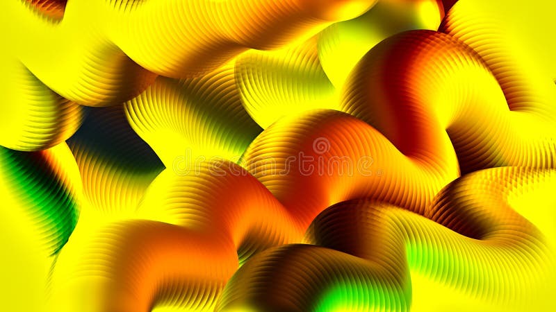 Illustration Image of a Modern Abstract Pattern with Complementary ...