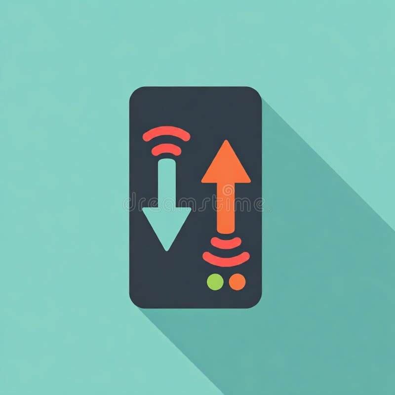 The Illustration Image of Up and Down Icon Stock Illustration ...