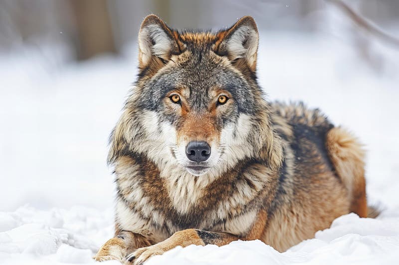 Illustration of Image Wolf Isolated on White Background Stock Photo ...