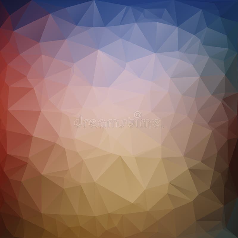 Illustration Impressionnante De Triangle Dans Des Graphiques De Vecteur ...