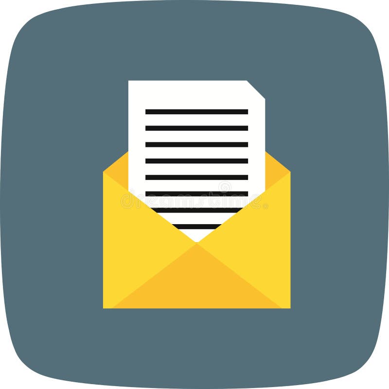 Illustration Inbox Icon for Personal and Commercial Use. Stock ...