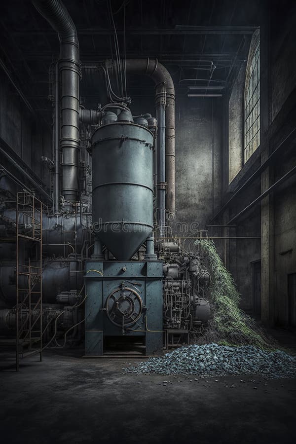 Illustration, Industrial Background for Generator Products,generative ...