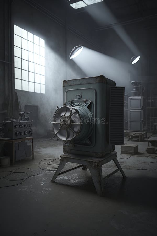 Illustration, Industrial Background for Generator Products,generative ...