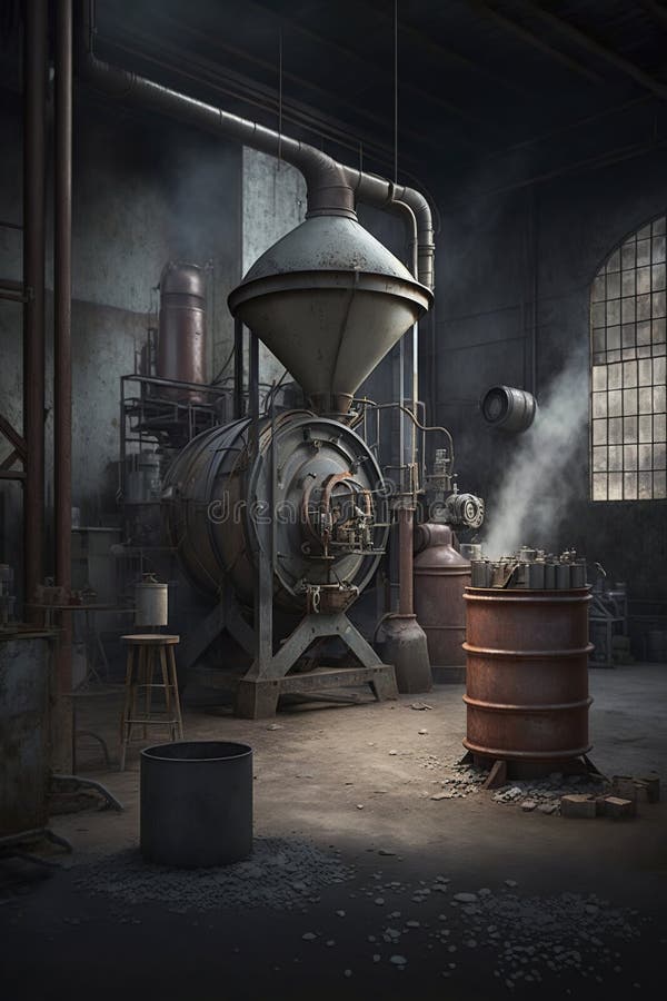 Illustration, Industrial Background for Generator Products,generative ...