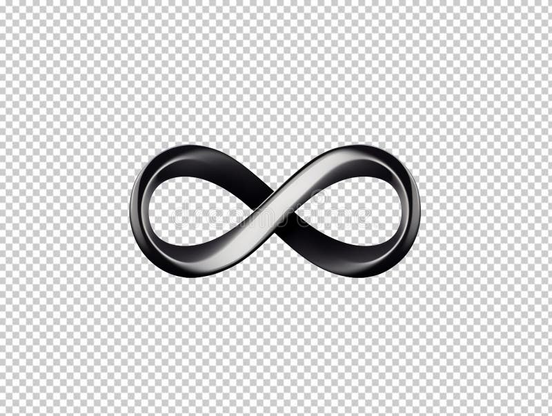 White Infinity Symbol Transparent Background Stock Illustrations – 470 ...