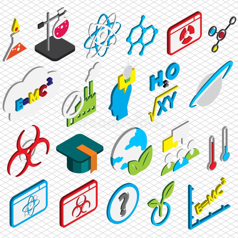 Illustration of Info Graphic Education Icons Set Concept Stock Vector ...