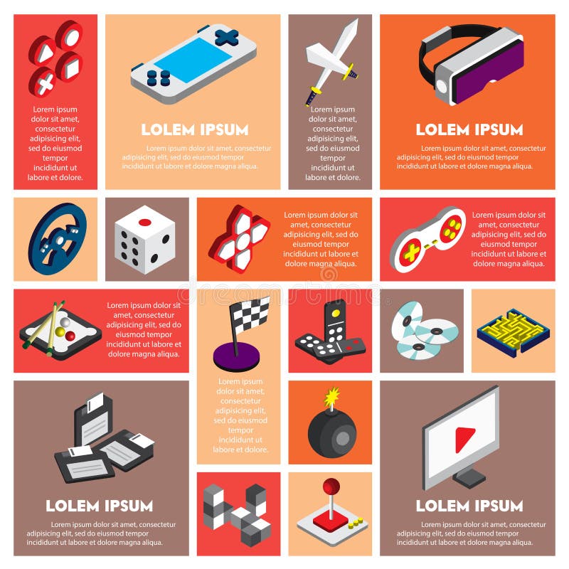 Illustration of Info Graphic Technology Concept Stock Vector ...