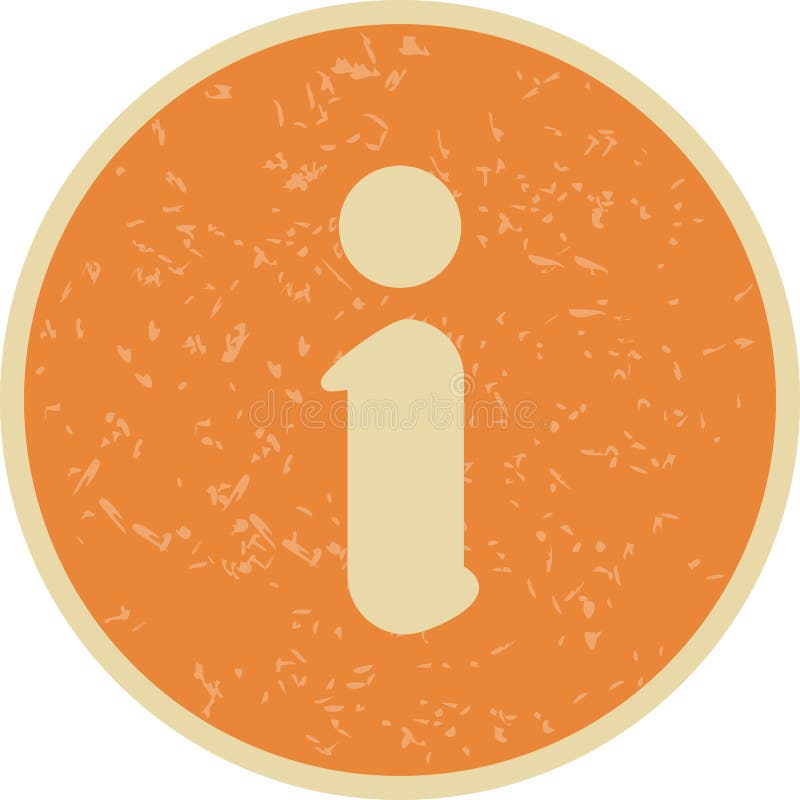 Illustration Information Icon for Personal and Commercial Use. Stock ...