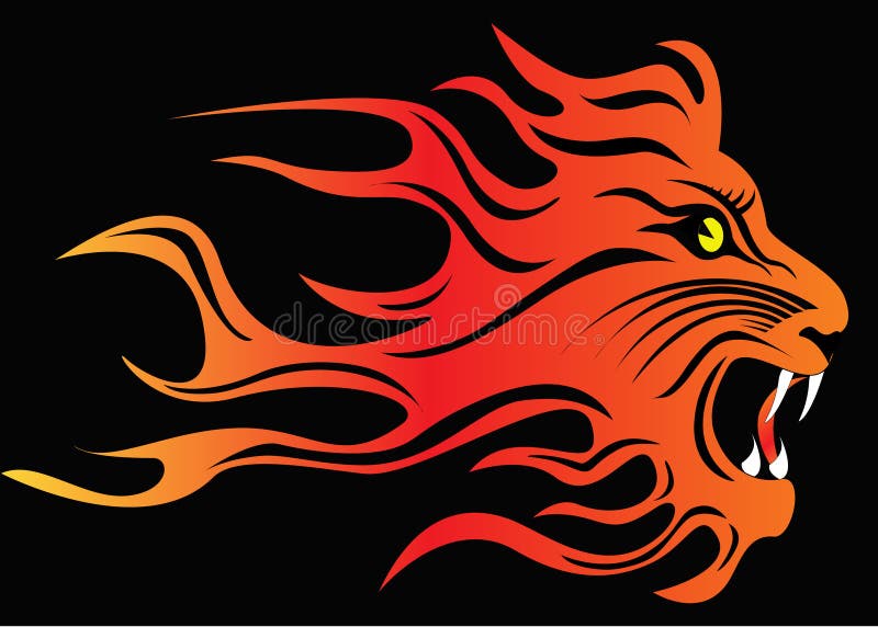 Fire Lion Stock Illustrations – 2,151 Fire Lion Stock Illustrations ...
