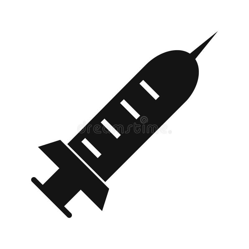 Illustration of Injection Logo Vaccine Design Vector Emblem Shield ...