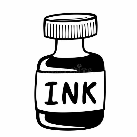 Illustration of ink stock illustration. Illustration of product - 317774973